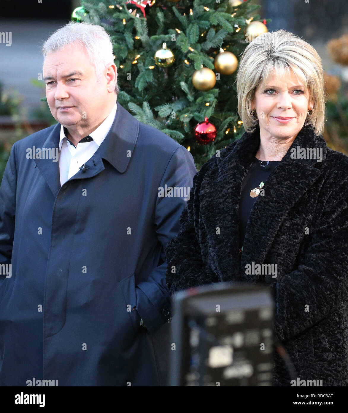 Ruth Langsford and Eamonn Holmes filming outside ITV Studios Featuring ...