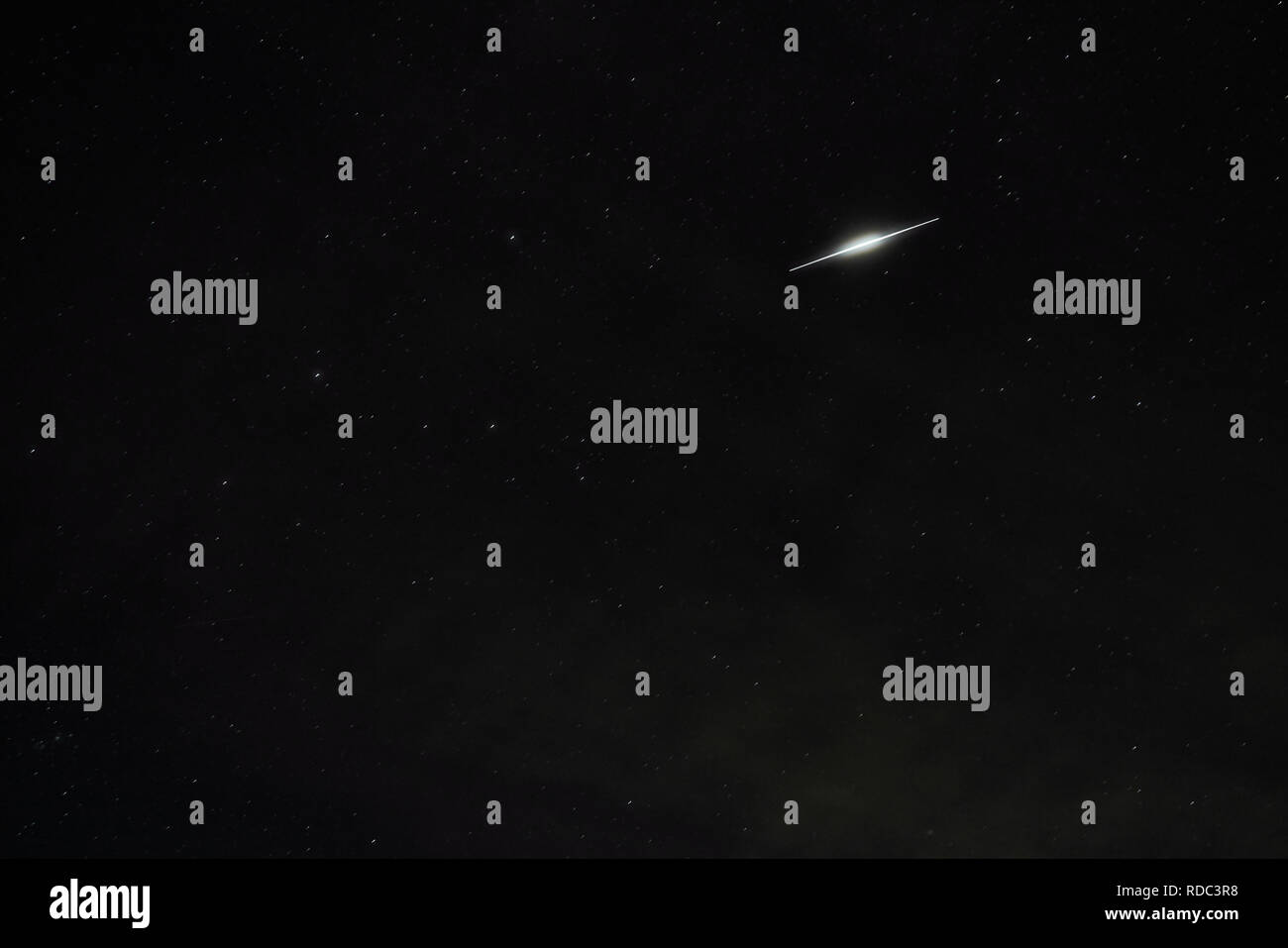 Iridium flare satellite hi-res stock photography and images - Alamy