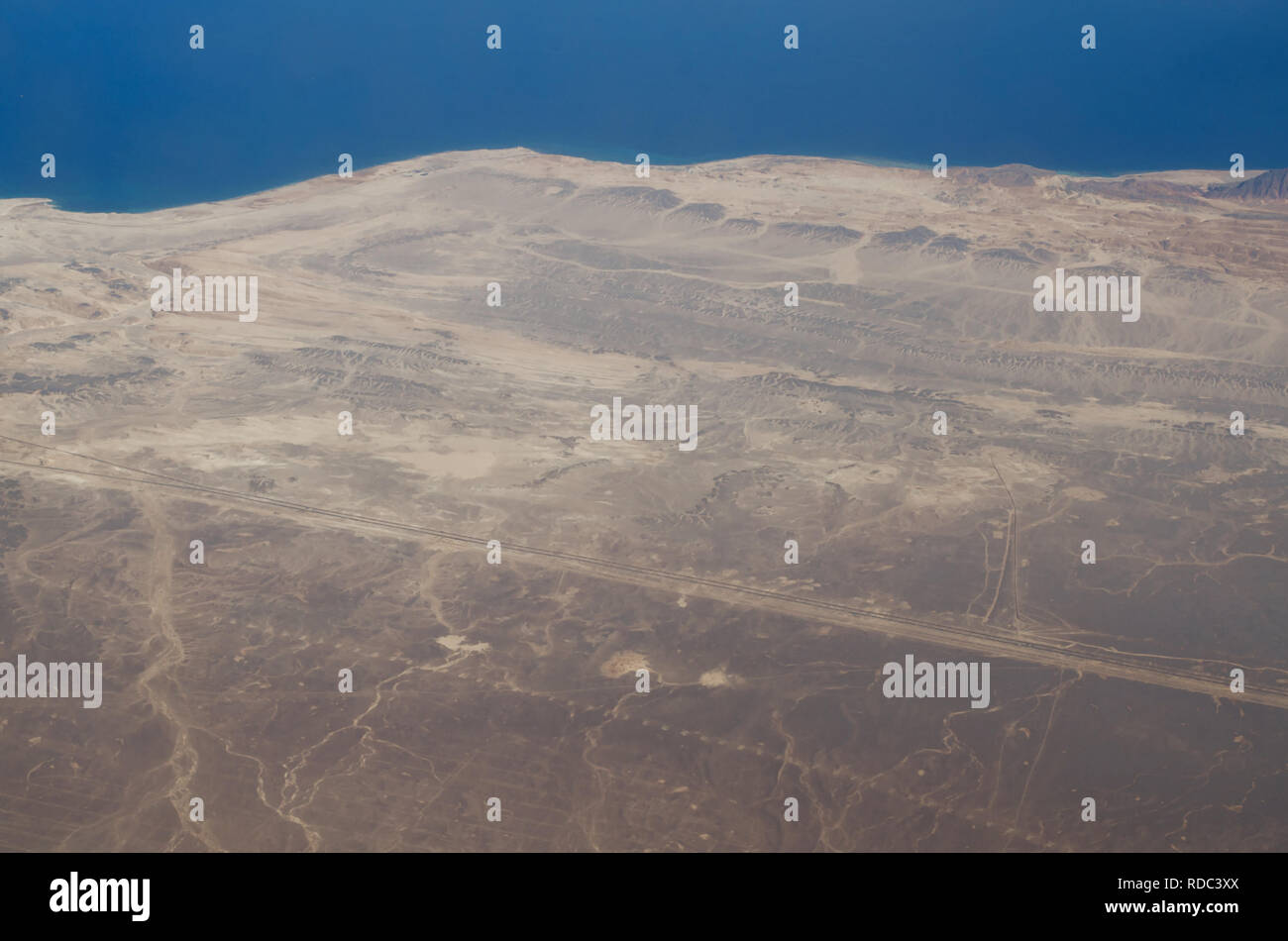 Aerial view of Sahara desert landscape in Egypt Stock Photo - Alamy