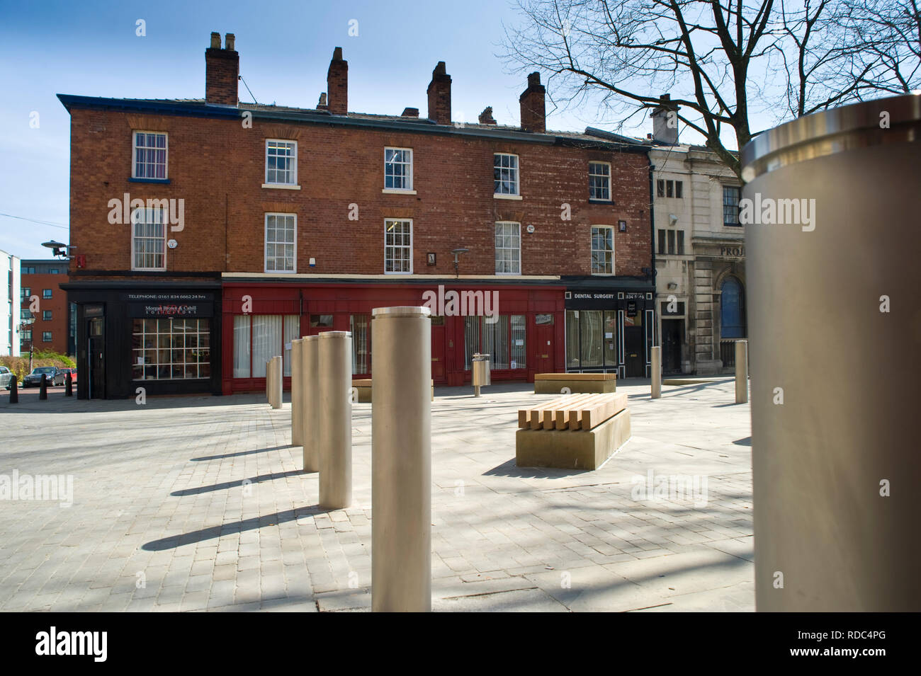 Salford Town Hall, Bexley Square, Salford, Manchester Stock Photo - Alamy