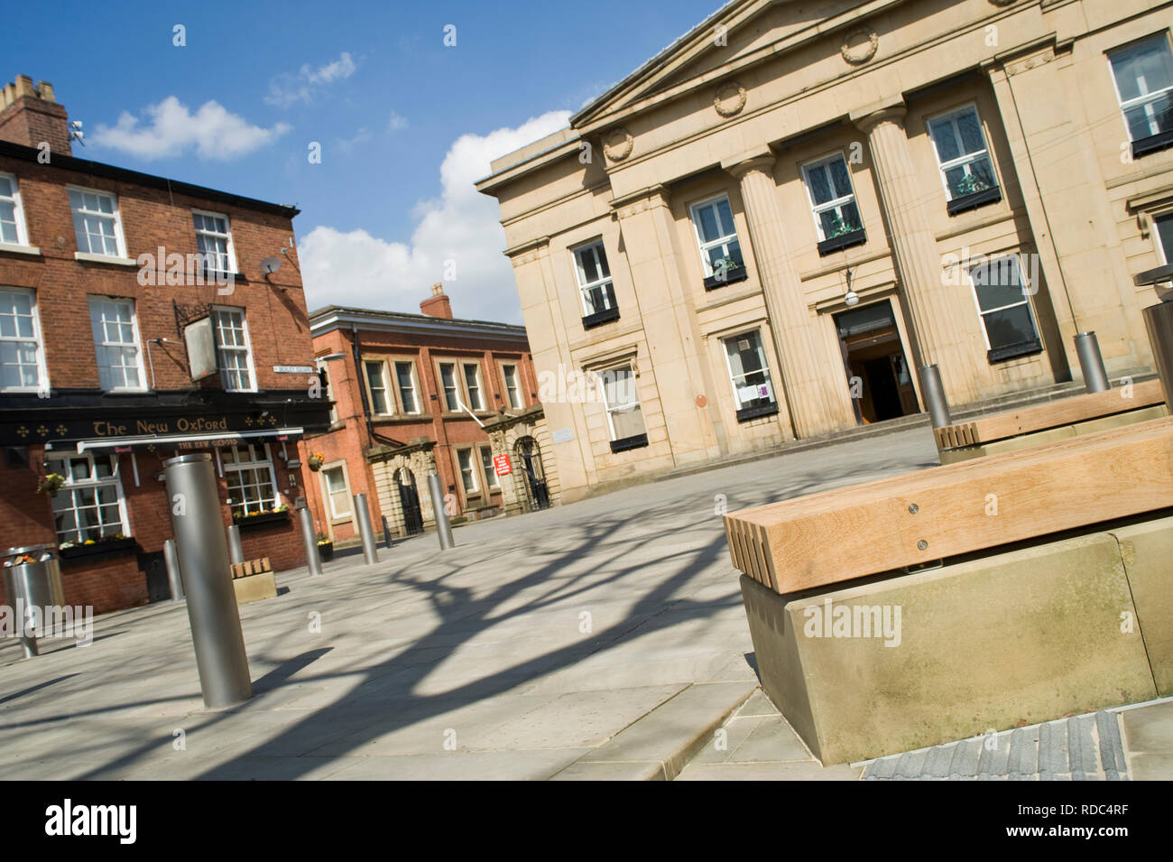 Salford Town Hall, Bexley Square, Salford, Manchester Stock Photo - Alamy