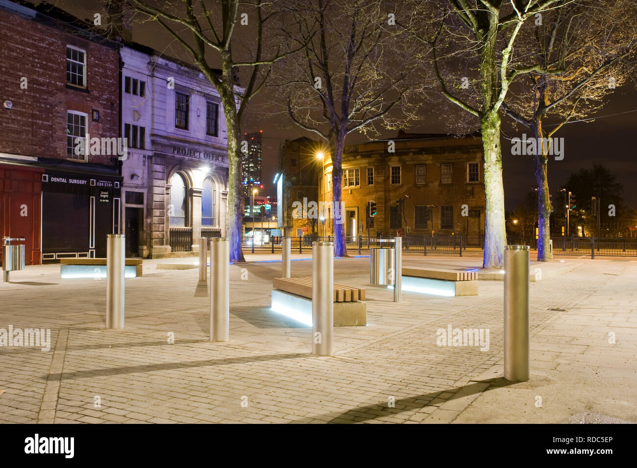 Salford Town Hall, Bexley Square, Salford, Manchester Stock Photo - Alamy