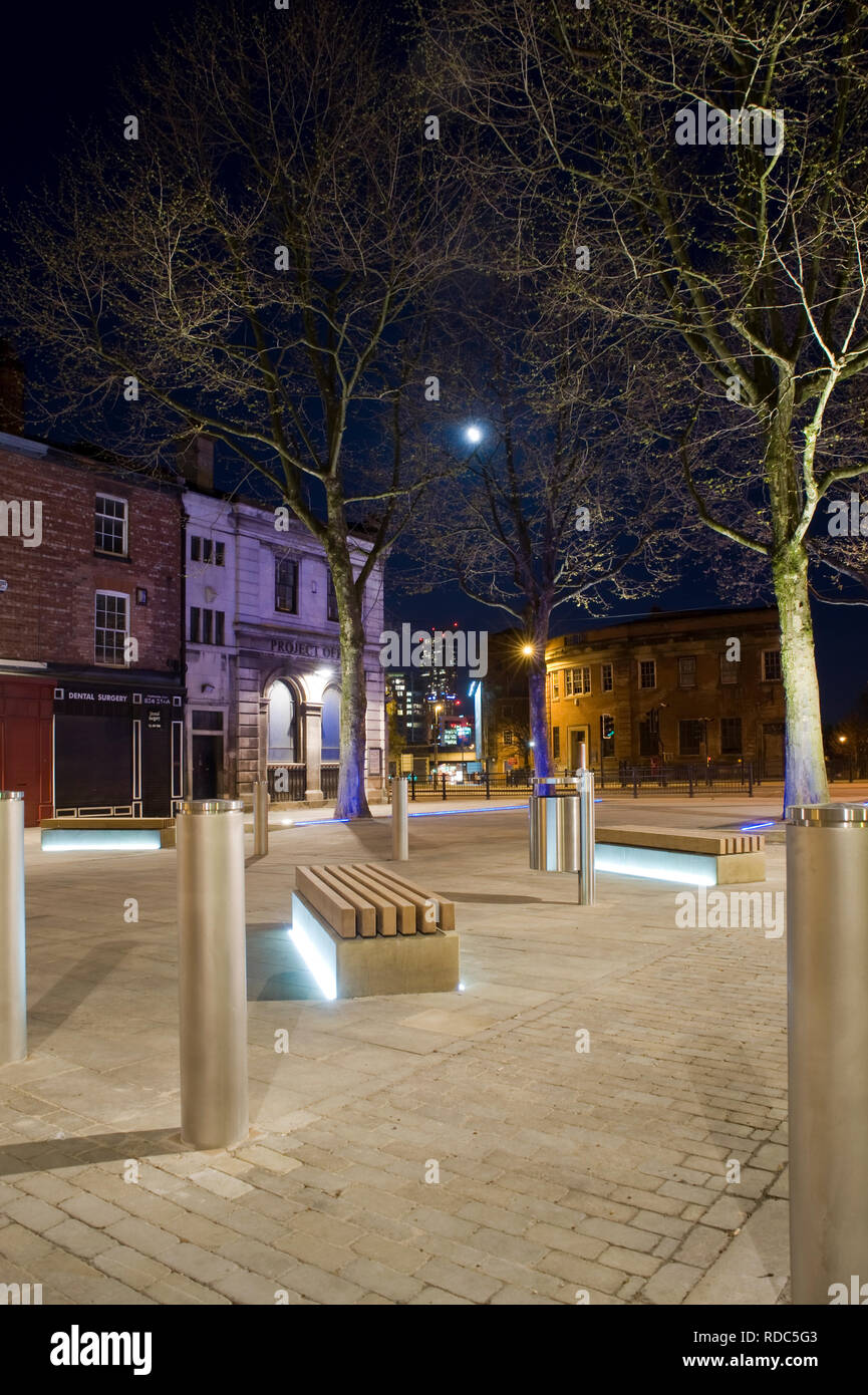 Salford Town Hall, Bexley Square, Salford, Manchester Stock Photo - Alamy