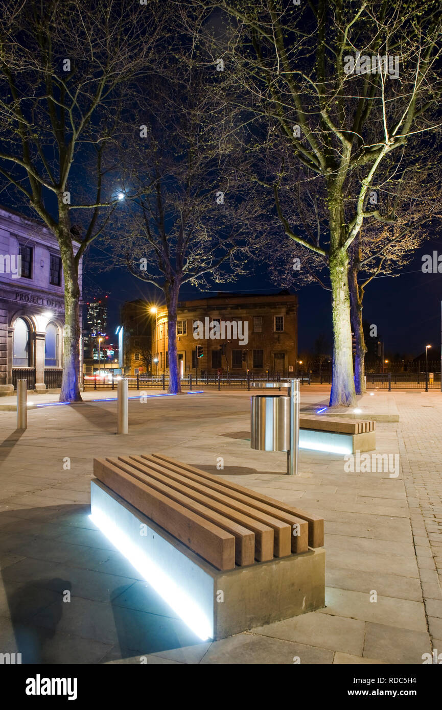 Salford Town Hall, Bexley Square, Salford, Manchester Stock Photo - Alamy