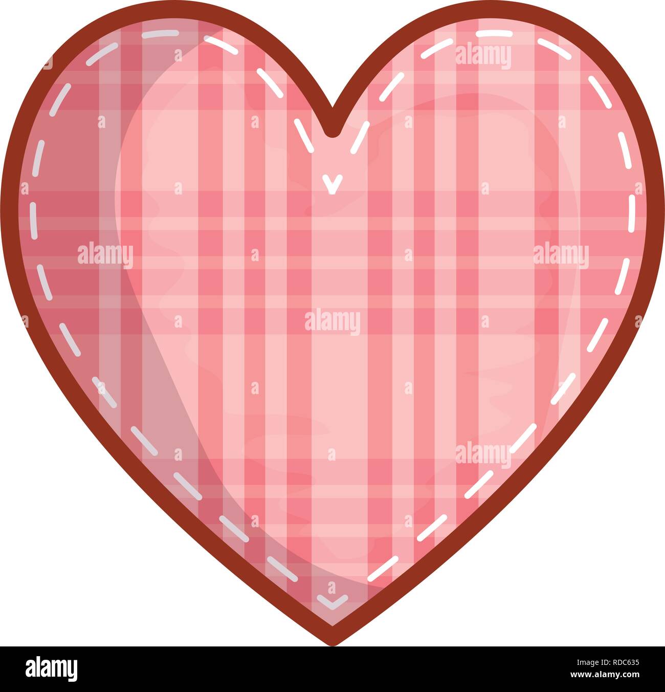 checkered heart love valentines card Stock Vector Image & Art - Alamy
