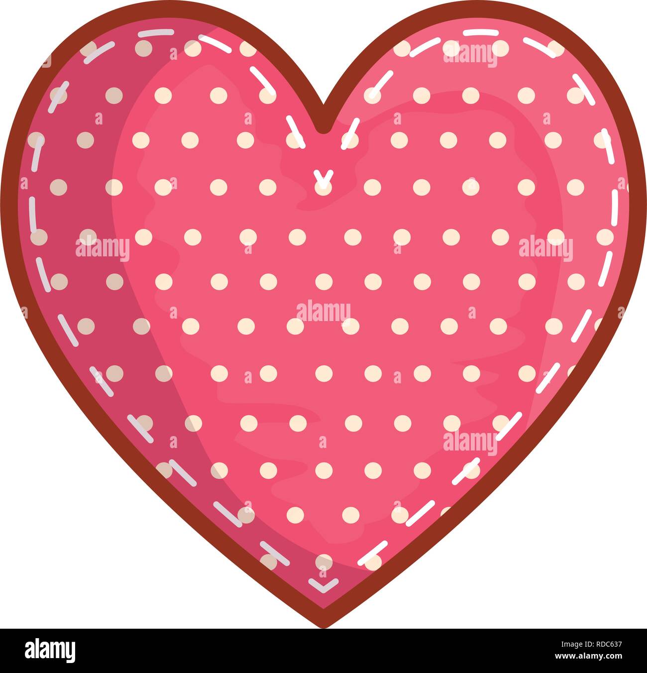 Heart points Stock Vector Images - Alamy