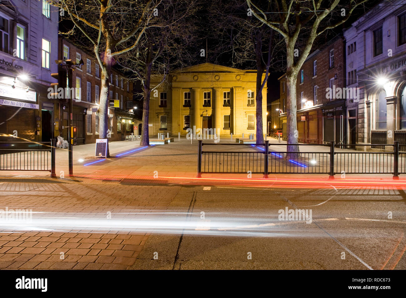 Salford Town Hall, Bexley Square, Salford, Manchester Stock Photo - Alamy