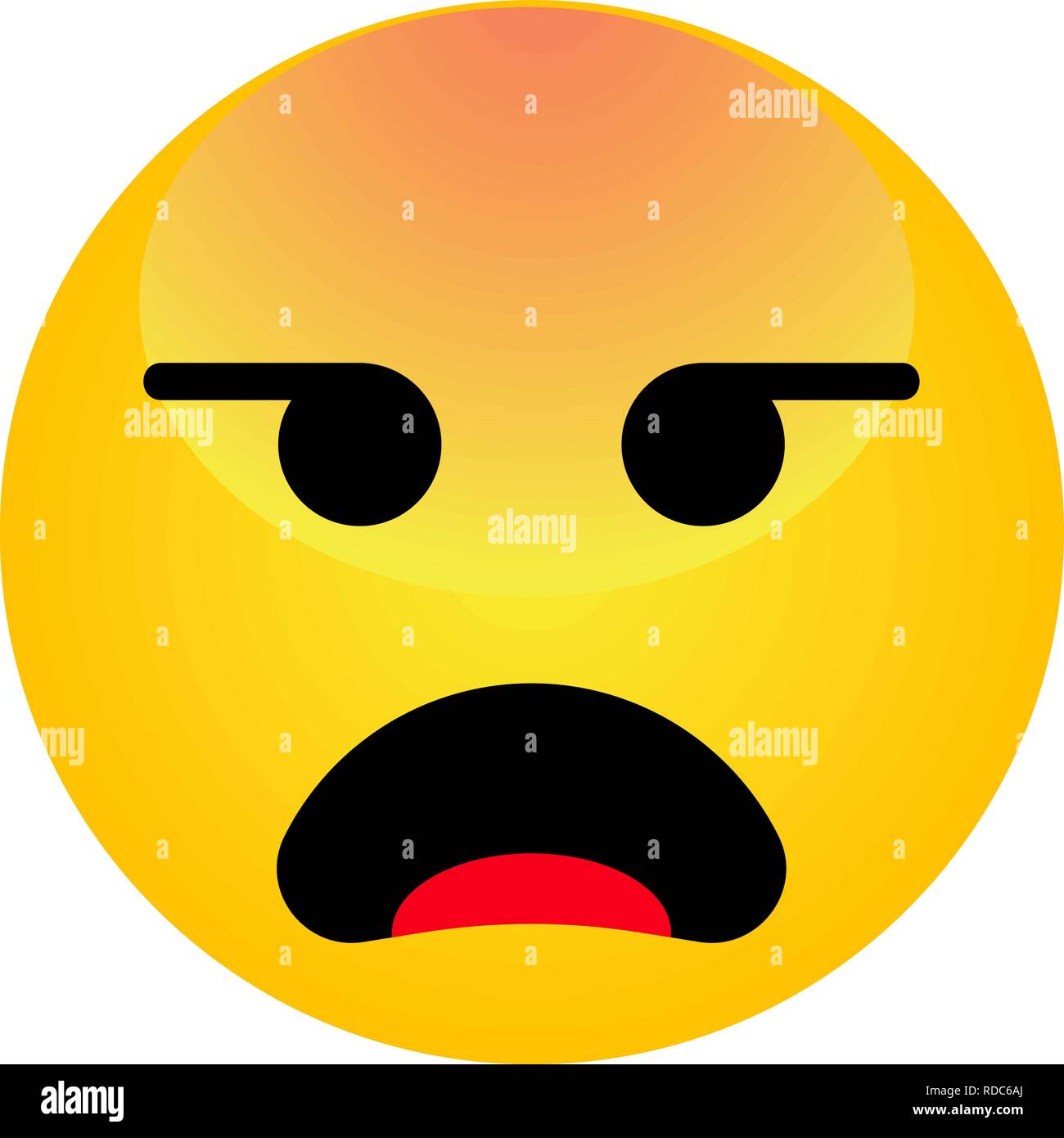 Negative face hi-res stock photography and images - Alamy