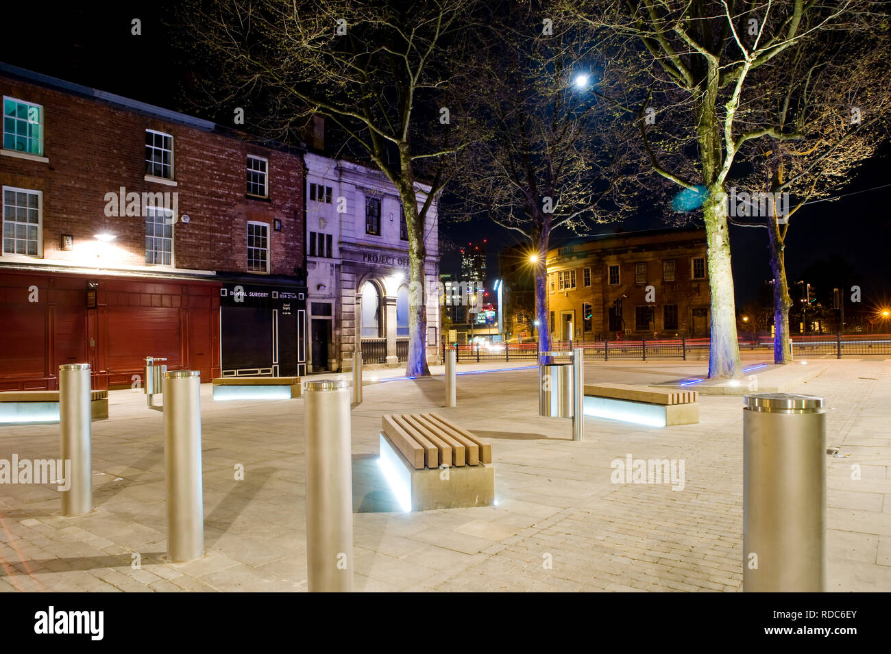 Salford Town Hall, Bexley Square, Salford, Manchester Stock Photo - Alamy