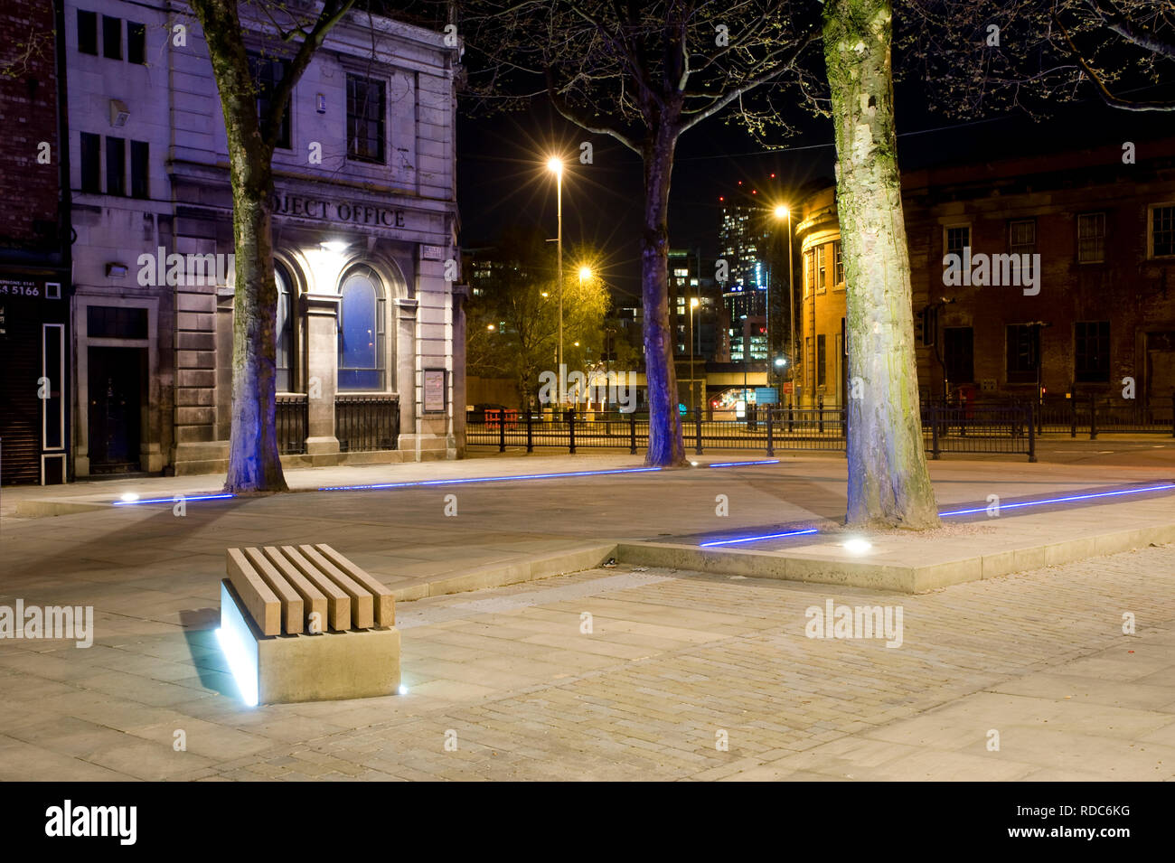 Salford Town Hall, Bexley Square, Salford, Manchester Stock Photo - Alamy