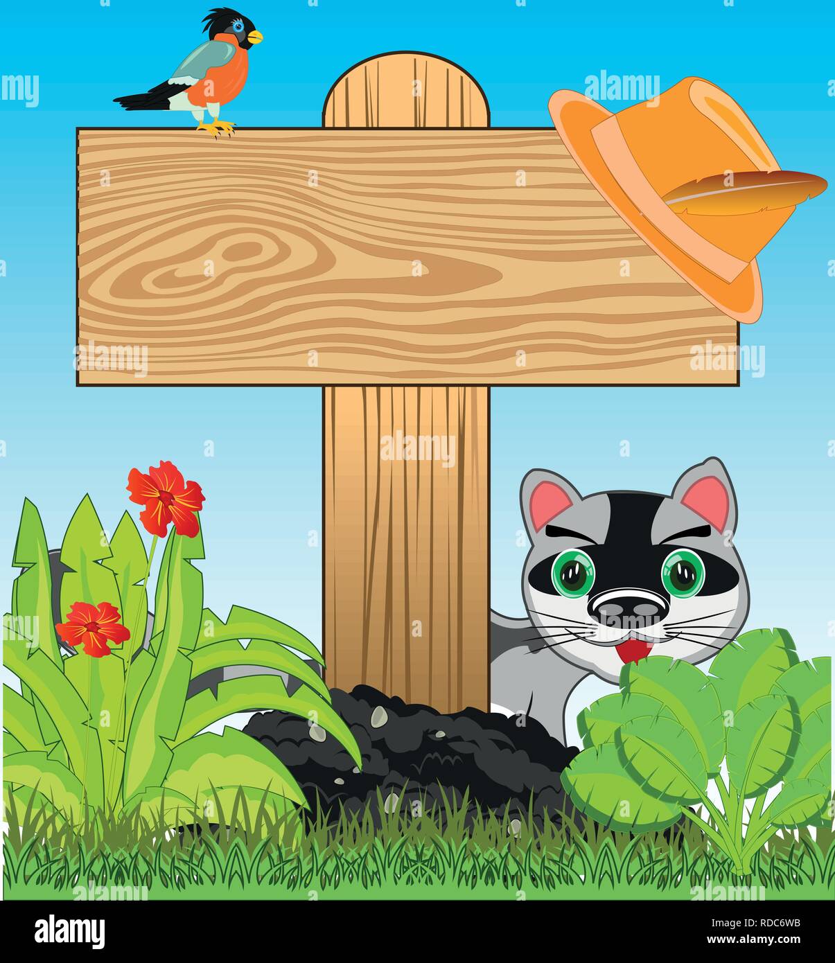 Pole board Stock Vector Images - Alamy