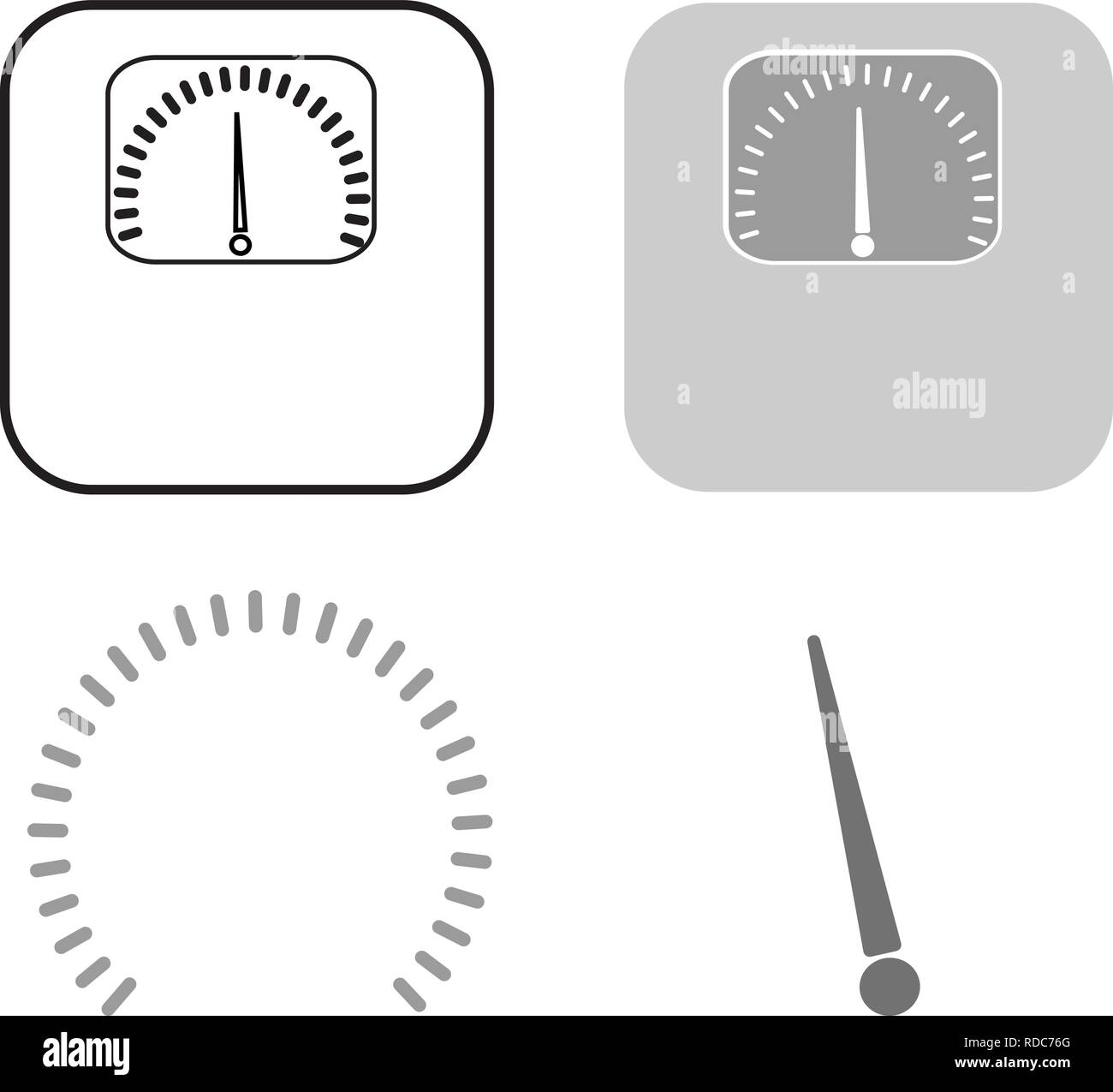 Scale for measuring weight Black and White Stock Photos & Images - Alamy
