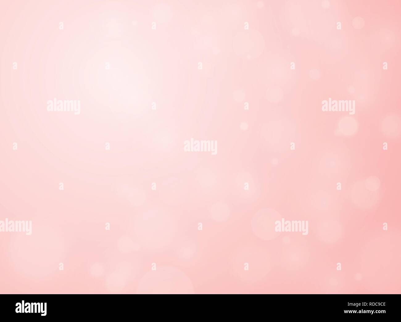 Coral pink bokeh background Stock Vector Images - Alamy