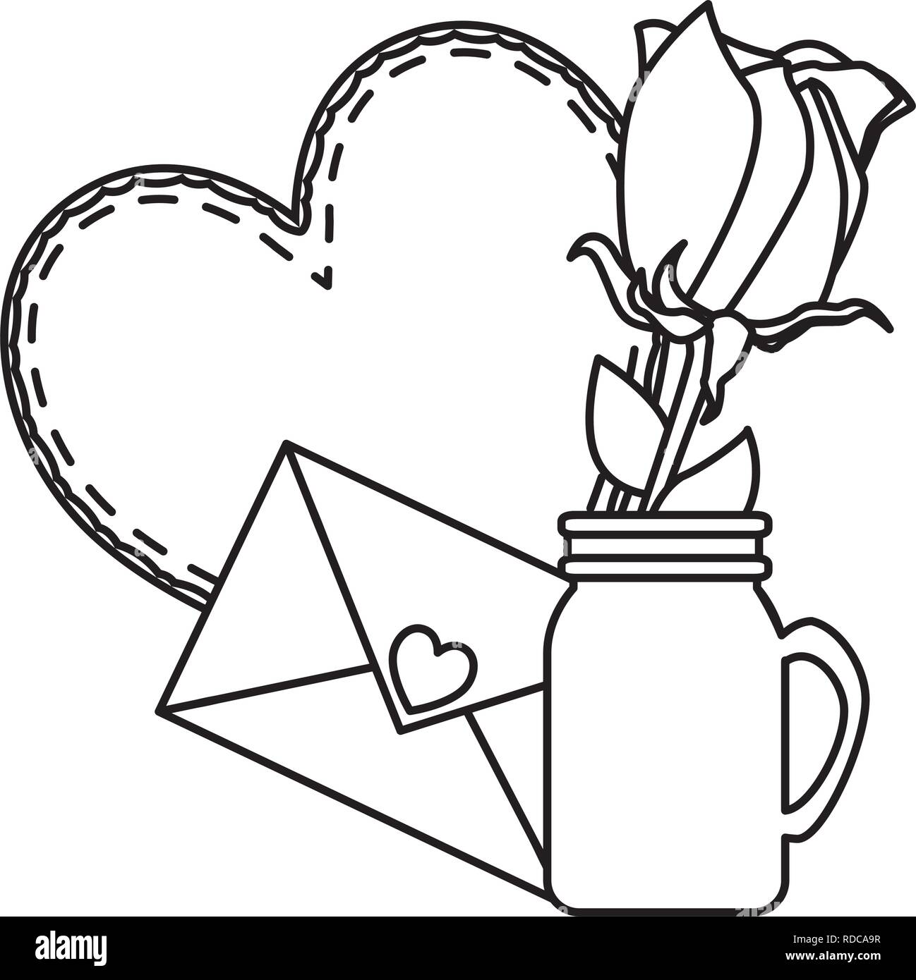 Petals like paper Black and White Stock Photos & Images - Alamy