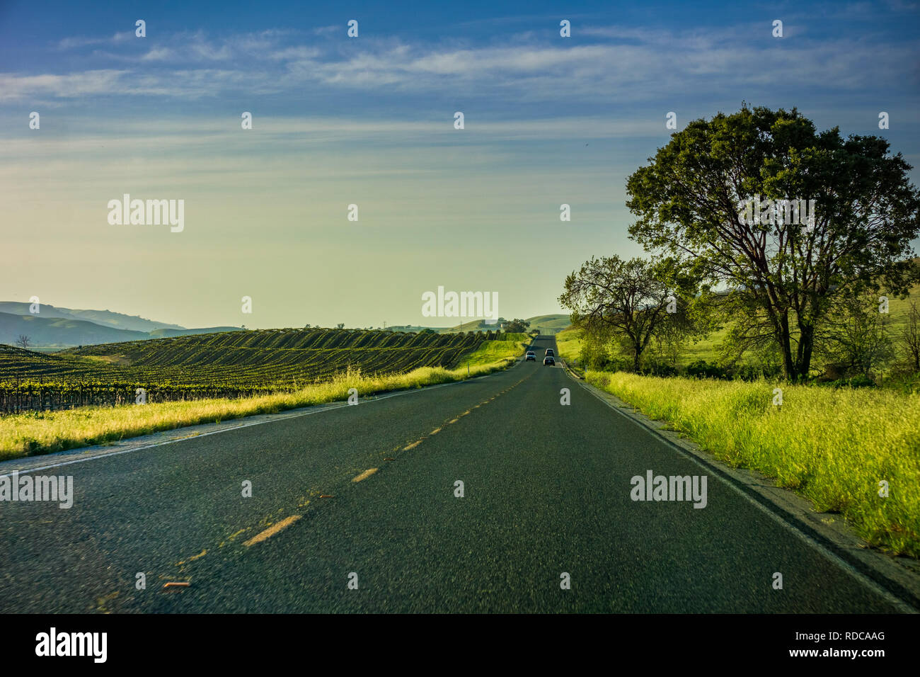Countryside road highway commute traffic hi-res stock photography and ...