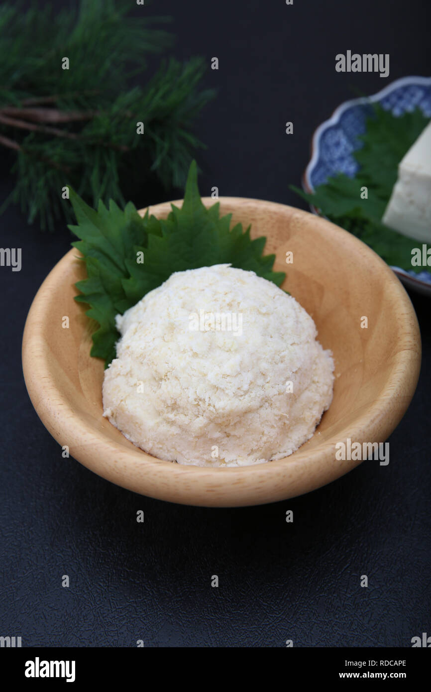 Okara (Soy Pulp Stock Photo - Alamy