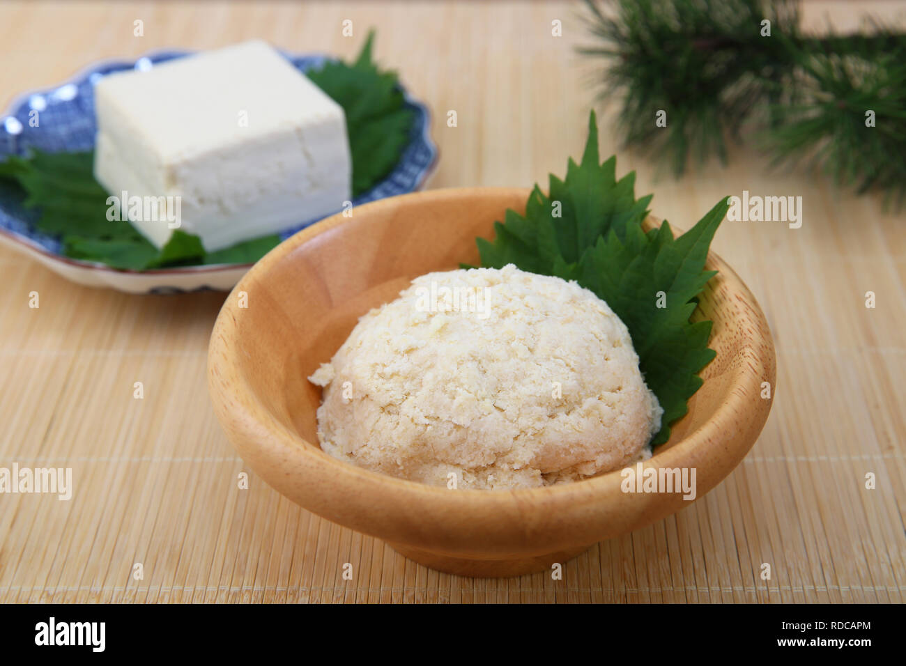 Okara (Soy Pulp Stock Photo - Alamy