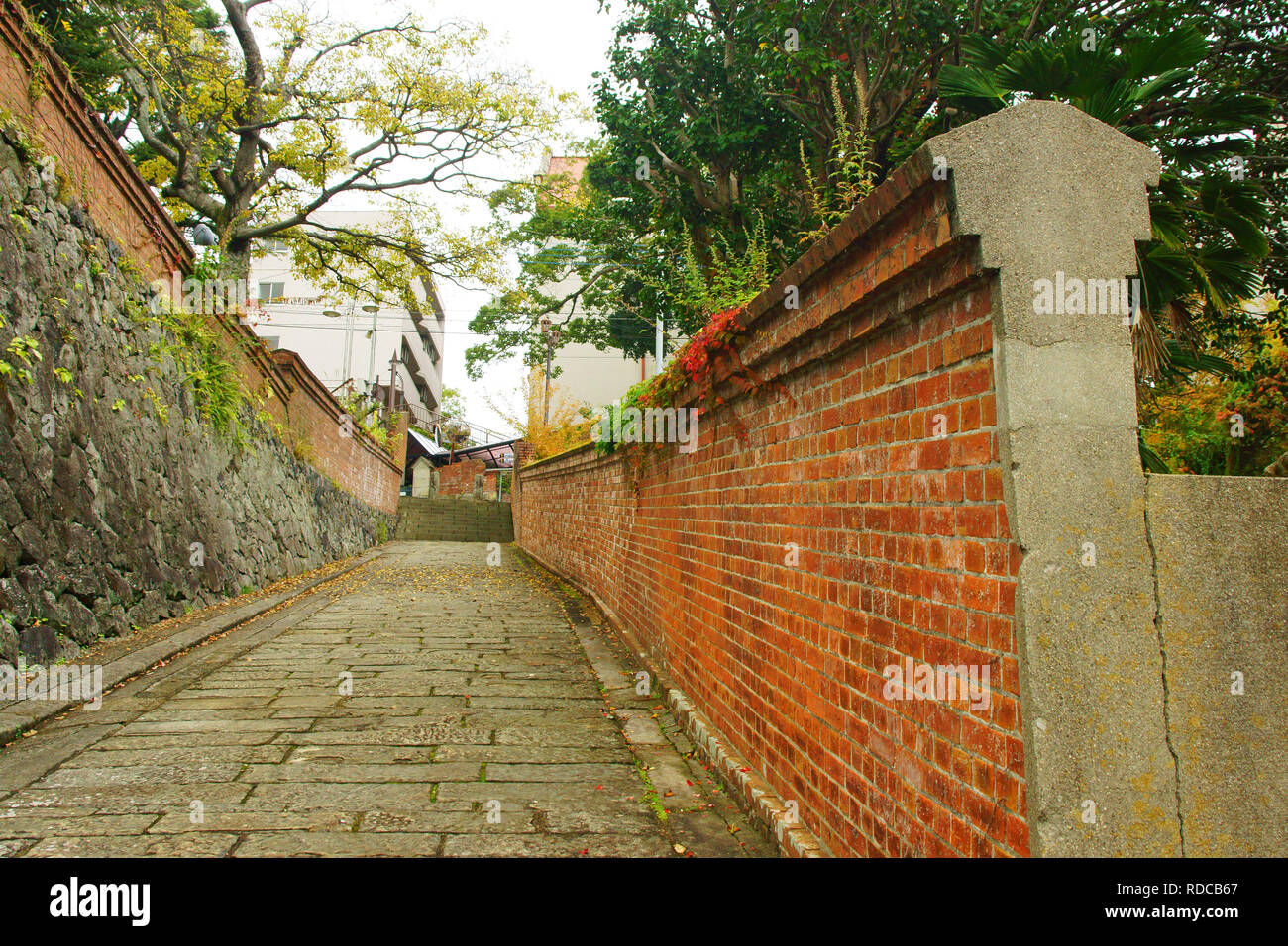 Townscape in Nagasaki City, Nagasaki Prefecture, Japan Stock Photo - Alamy