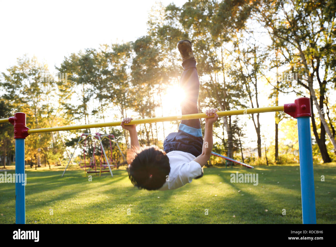 Horizontal bar school hi-res stock photography and images - Alamy