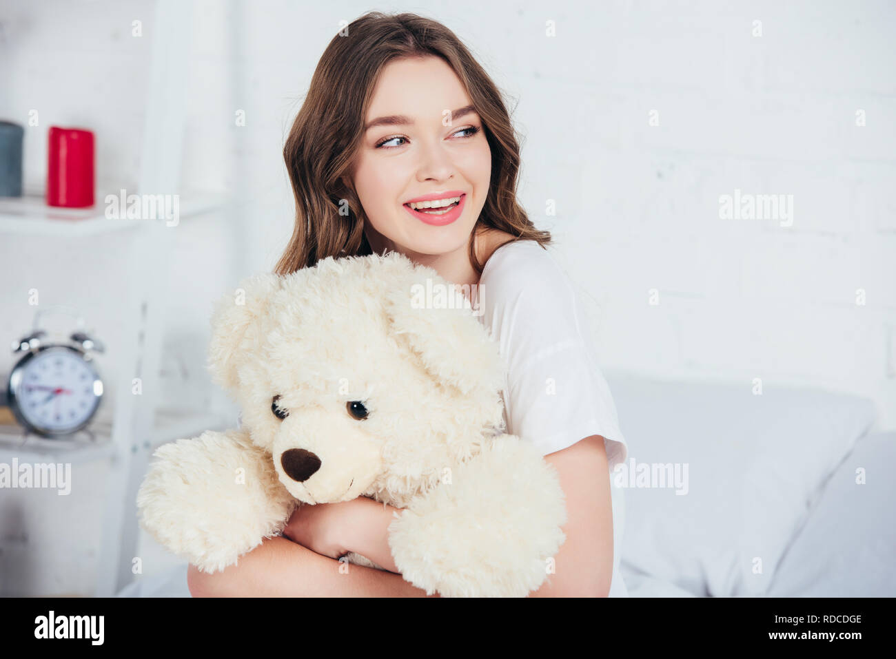 Woman bear hug hi-res stock photography and images - Alamy