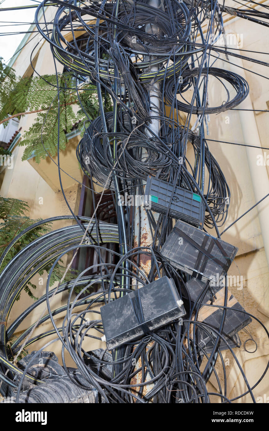 Indian electricity pole hi-res stock photography and images - Alamy