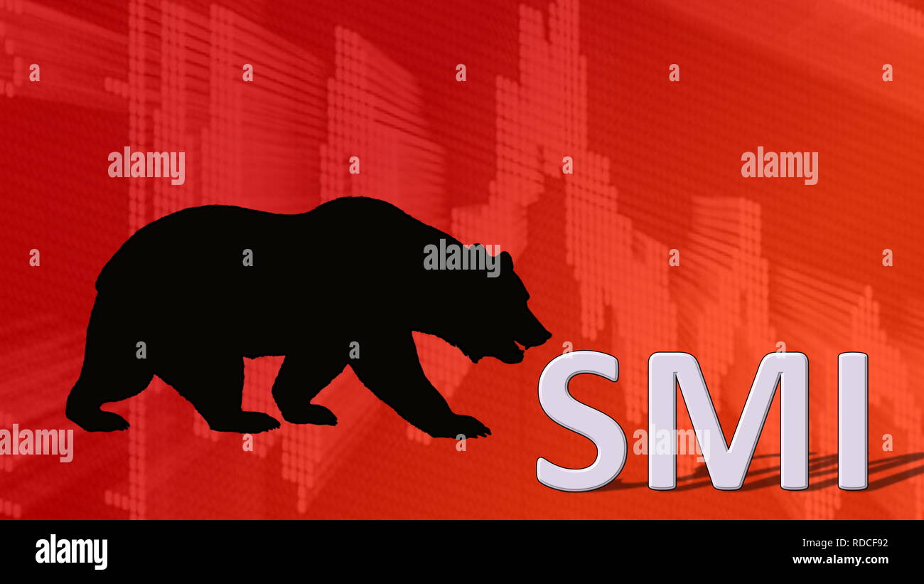 The Swiss Market Index SMI, Switzerland's blue-chip stock index is ...