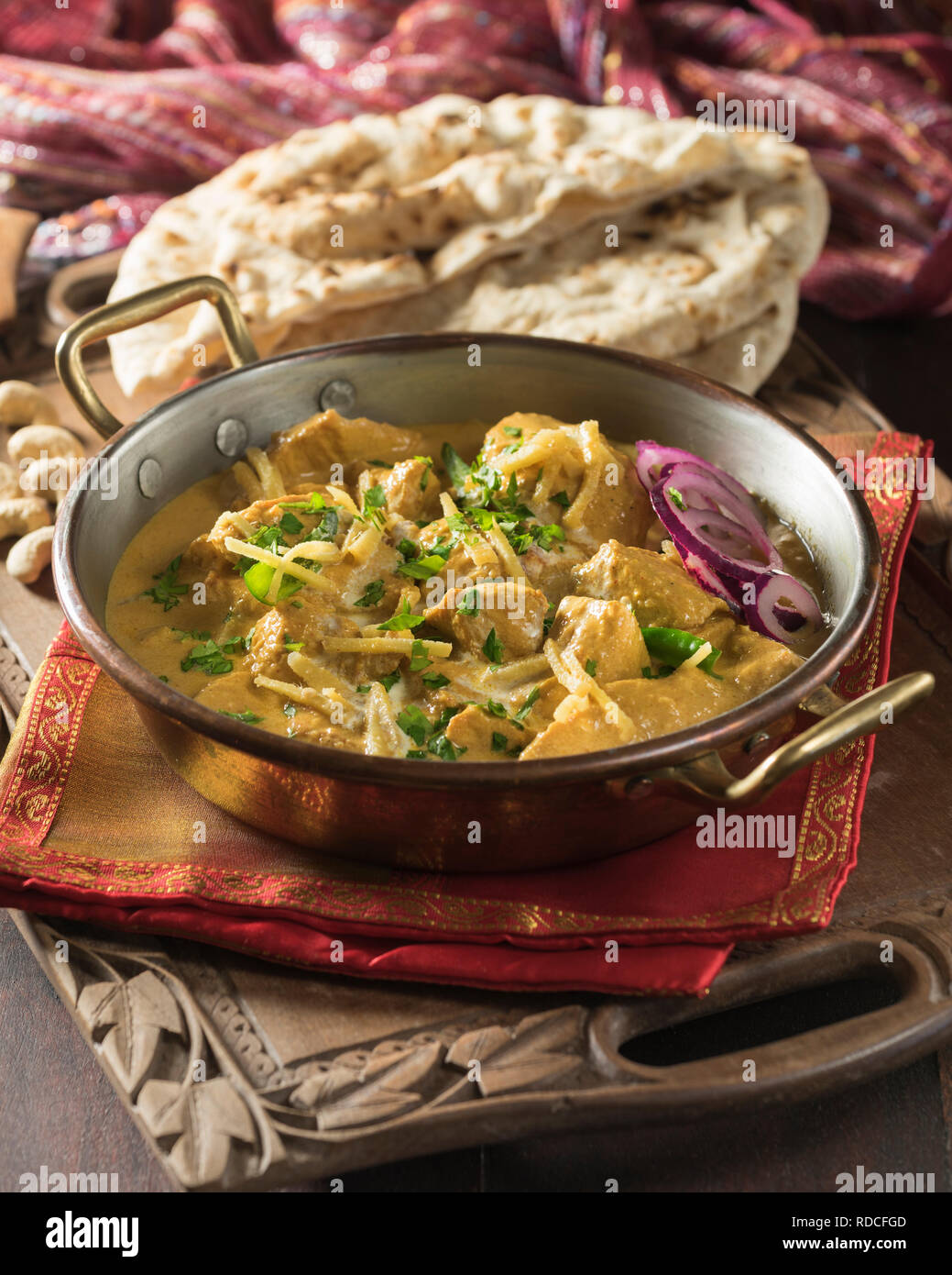 Chicken Changezi. North India Food Stock Photo - Alamy