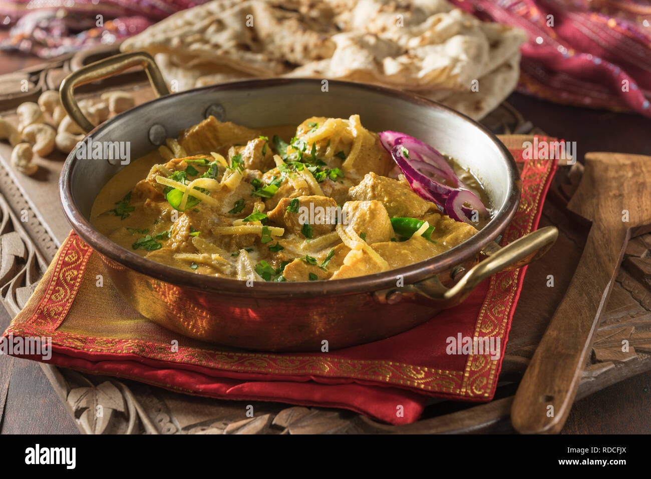 Chicken Changezi. North India Food Stock Photo - Alamy
