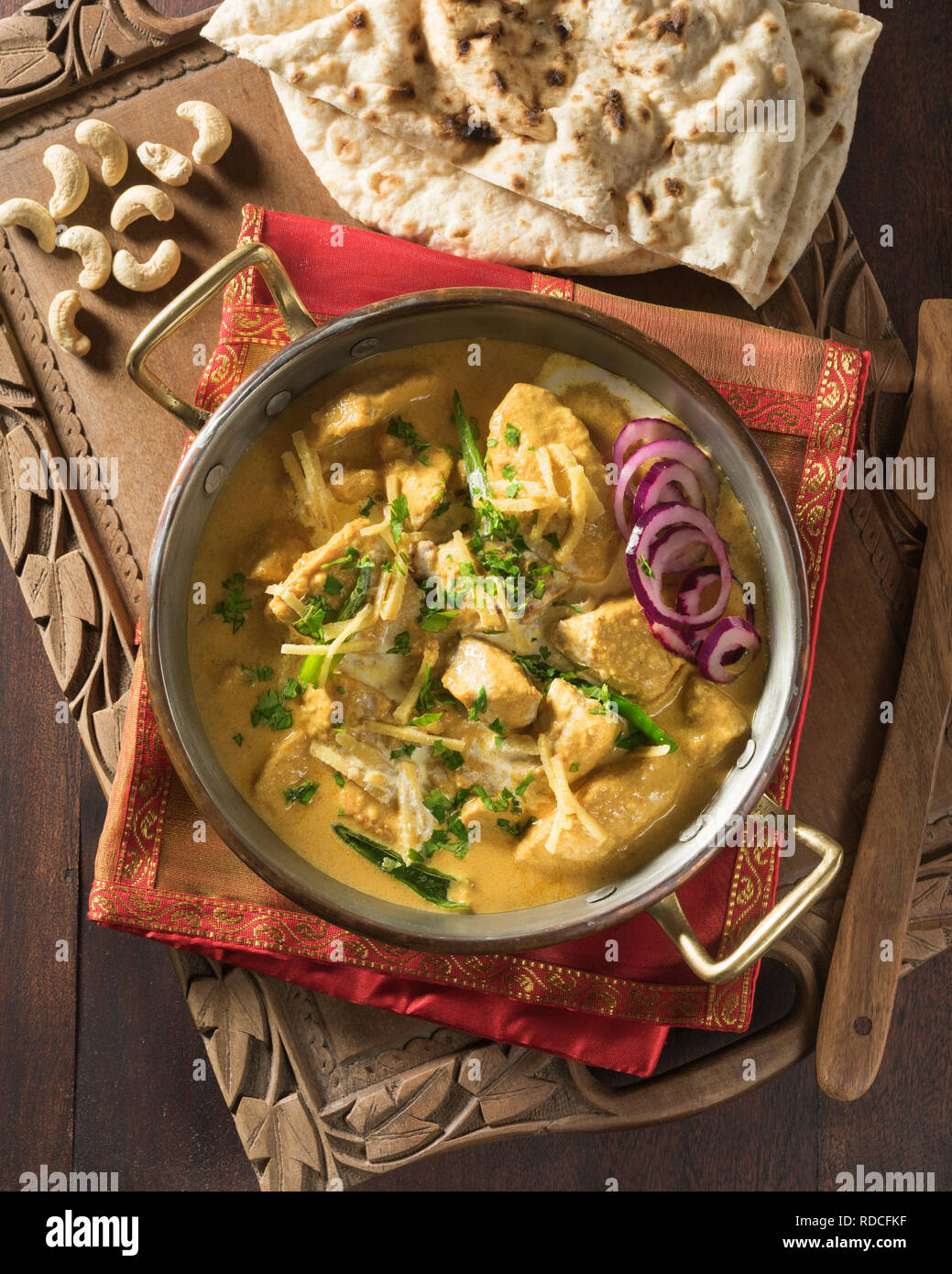 Chicken Changezi. North India Food Stock Photo - Alamy