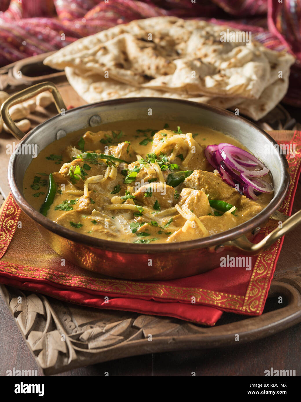 Chicken Changezi. North India Food Stock Photo - Alamy