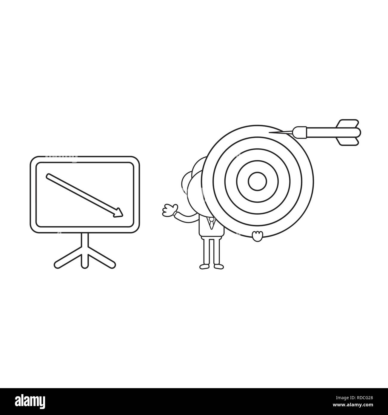 Miss the mark Cut Out Stock Images & Pictures - Alamy