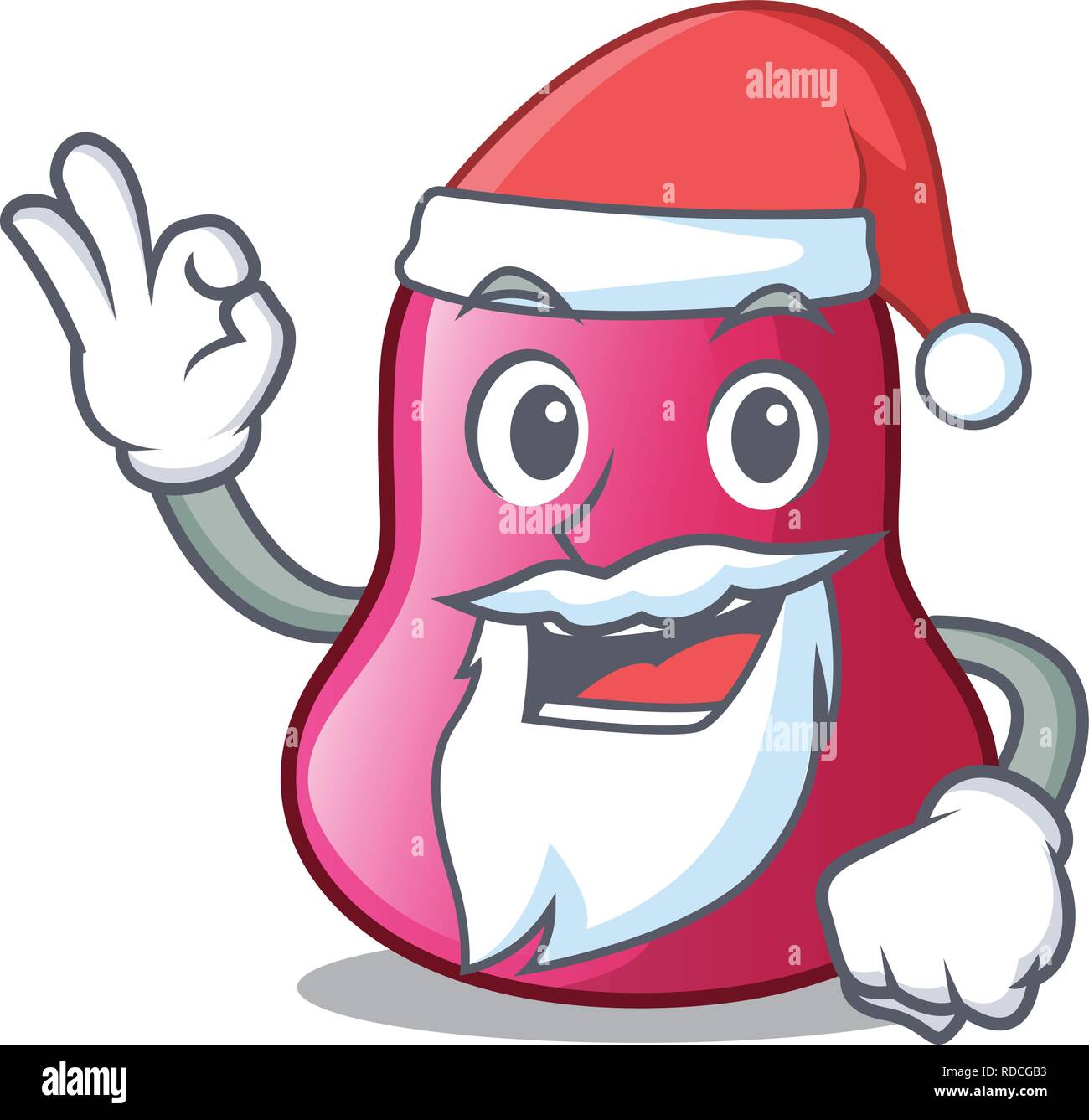 Santa sponge makeuop on the a cartoons Stock Vector Image & Art - Alamy
