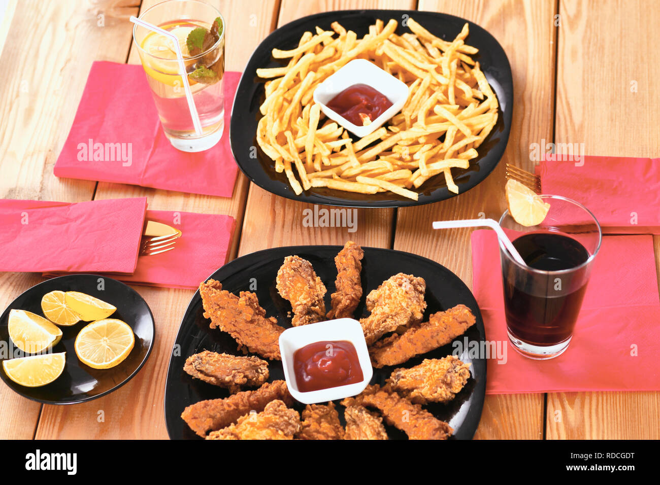 Set meal menus hi-res stock photography and images - Alamy