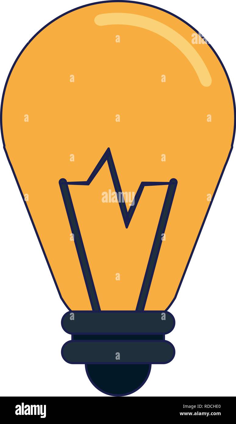 bulb light symbol Stock Vector Image & Art - Alamy