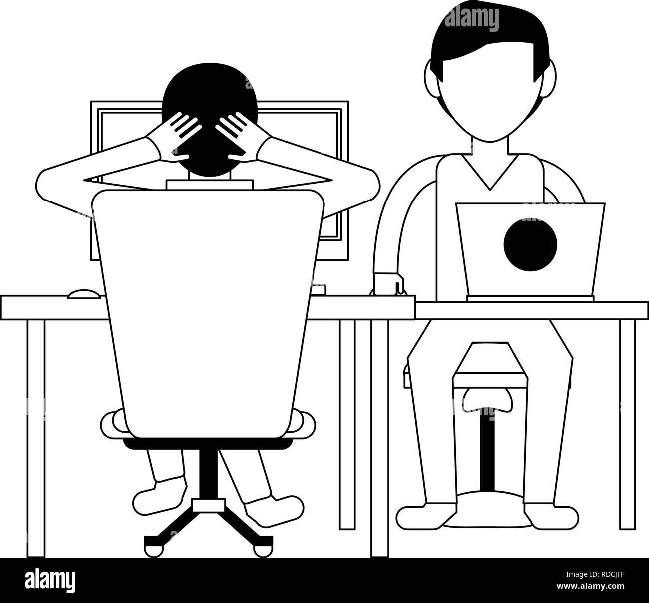 Computers Clipart Black And White School