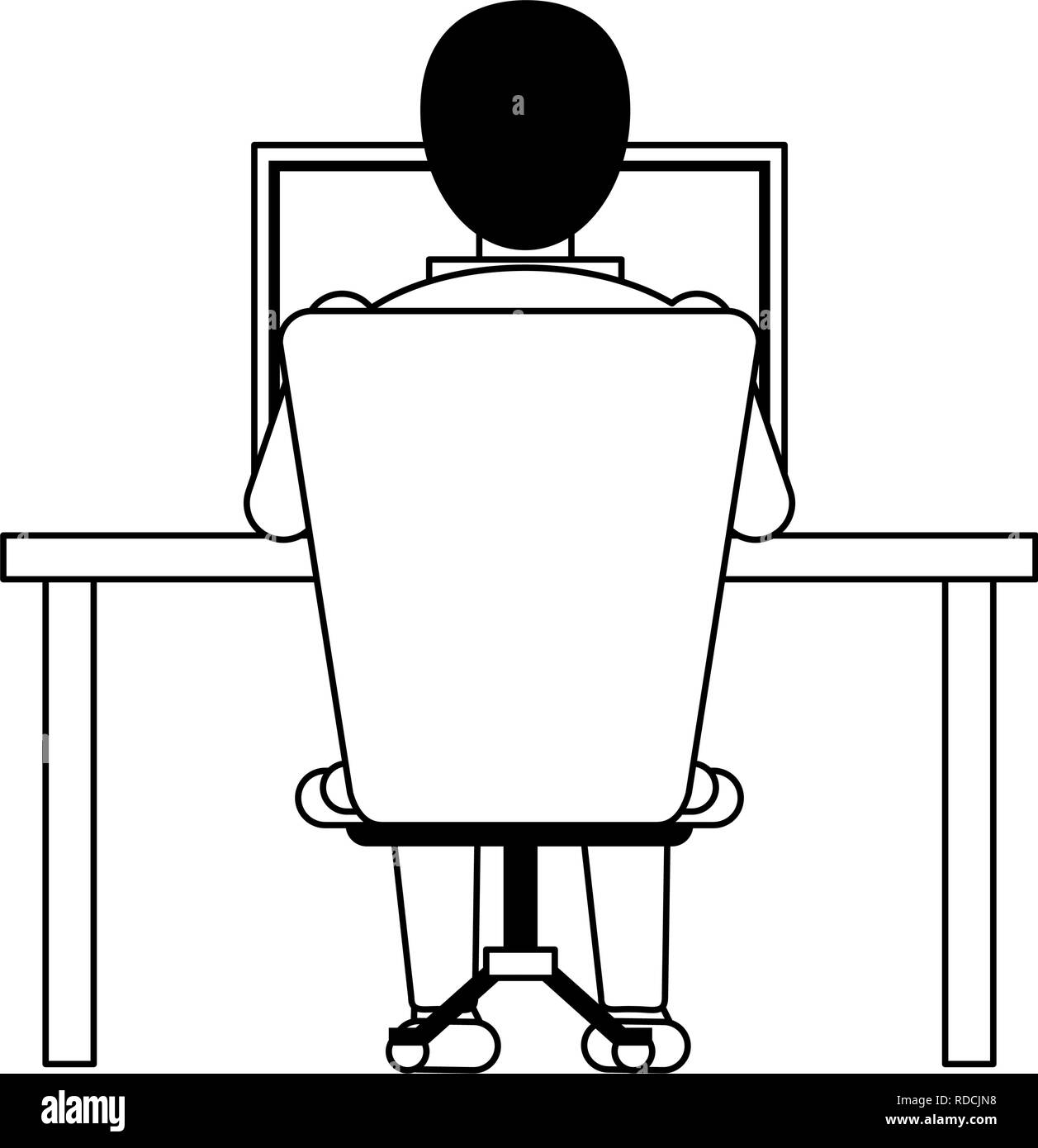 College student group sitting Stock Vector Images - Alamy