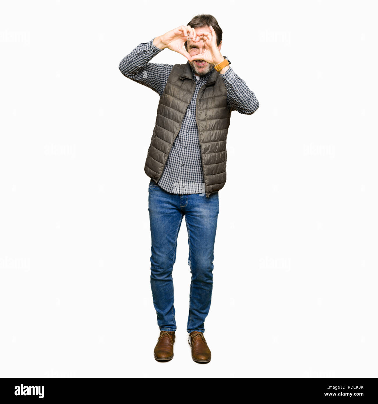 Senior person hand heart Cut Out Stock Images & Pictures - Alamy