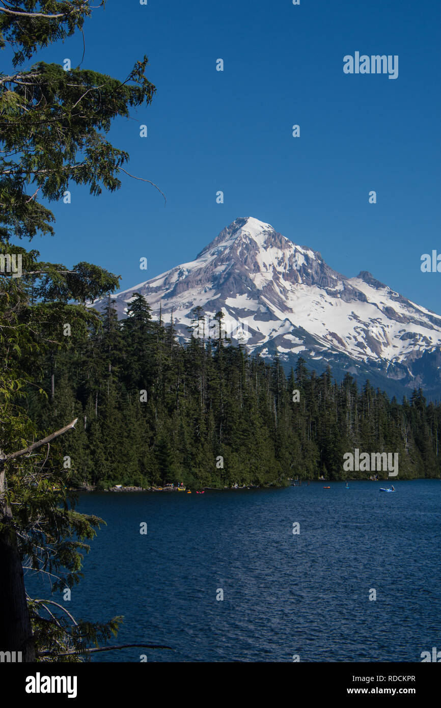 Portland oregon mount hood sunrise hi-res stock photography and images ...