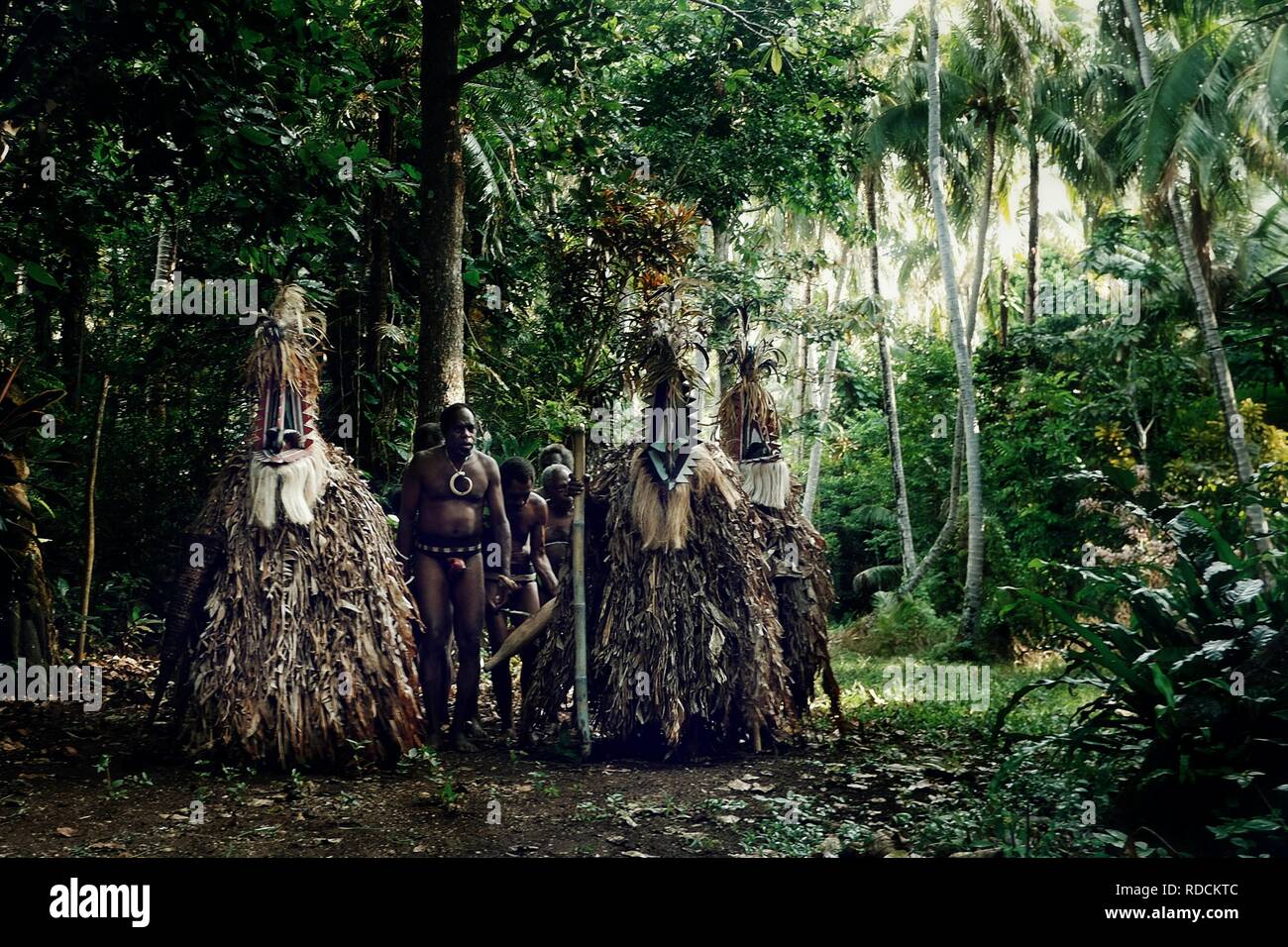 Rom dancers of ambrym hi-res stock photography and images - Alamy