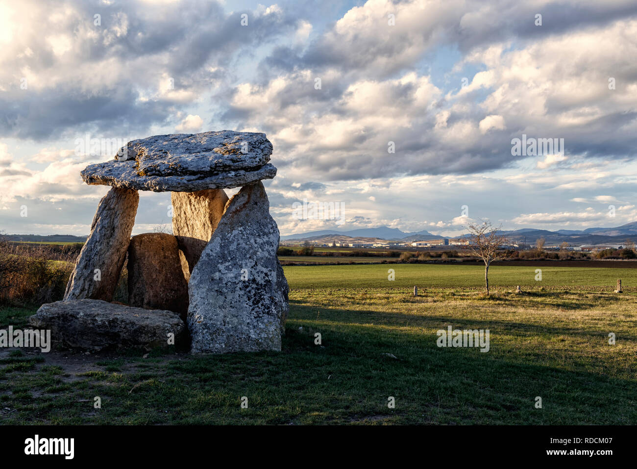 Dolmen prehistoric sunset hi-res stock photography and images - Alamy
