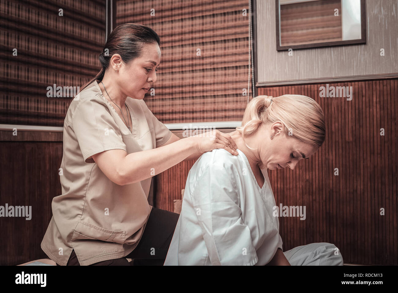 Tilting forward hi-res stock photography and images - Alamy