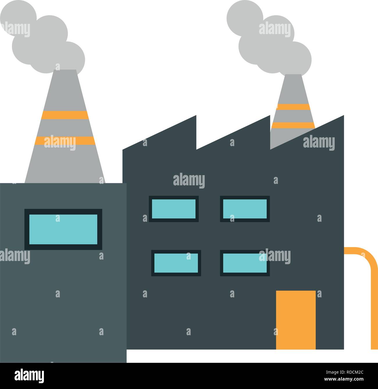 Factory building symbol Stock Vector Image & Art - Alamy
