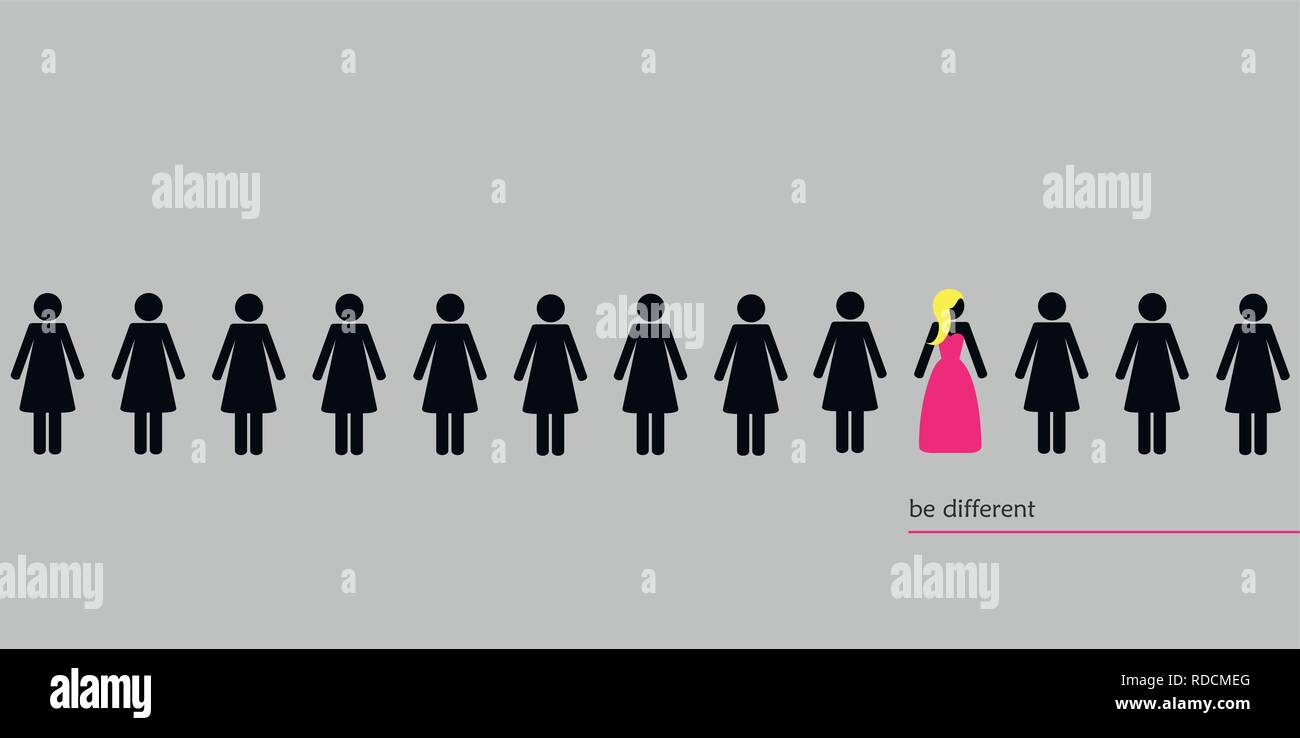 Unique illustration Stock Vector Images - Alamy