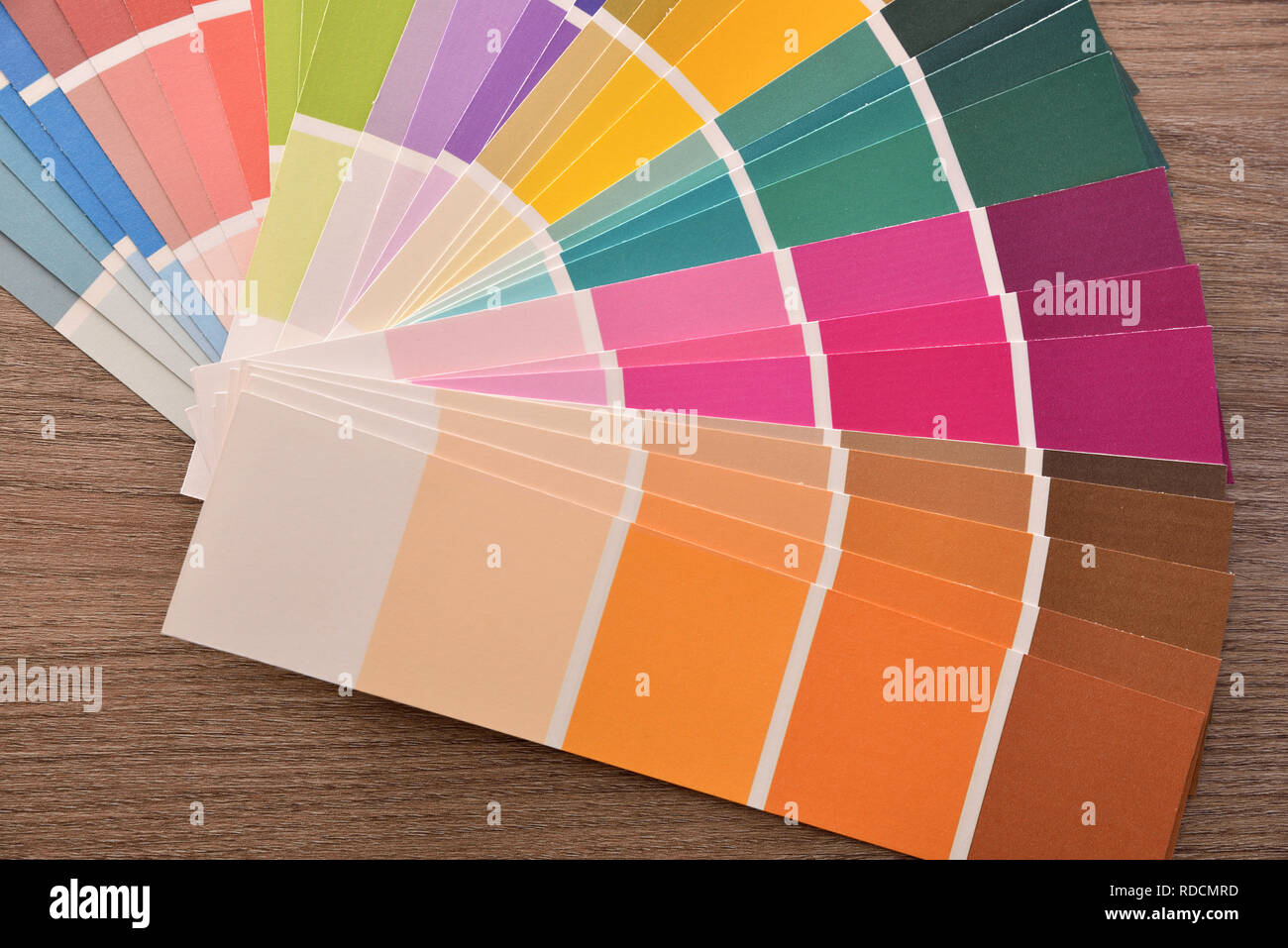 Color chart wallpaper hi-res stock photography and images - Alamy