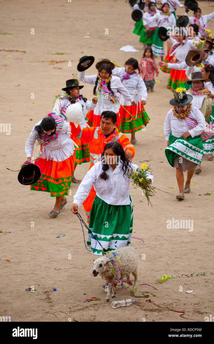People dancing at a festival in an arena of Lima,Peru Stock Photo - Alamy