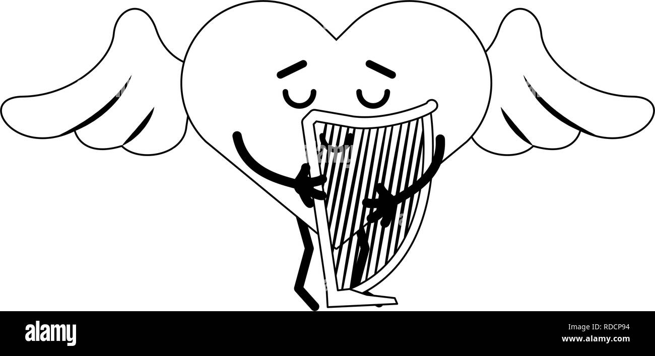 Love hands in hearts Black and White Stock Photos & Images - Alamy