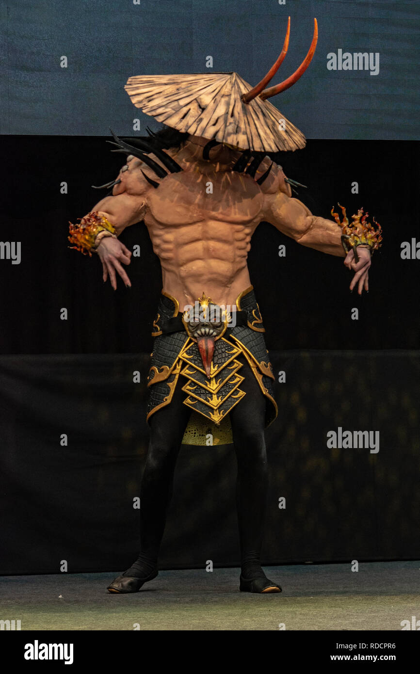 STUTTGART, GERMANY - JUN 30th 2018: Cosplay Contest - oniry? by elth ...