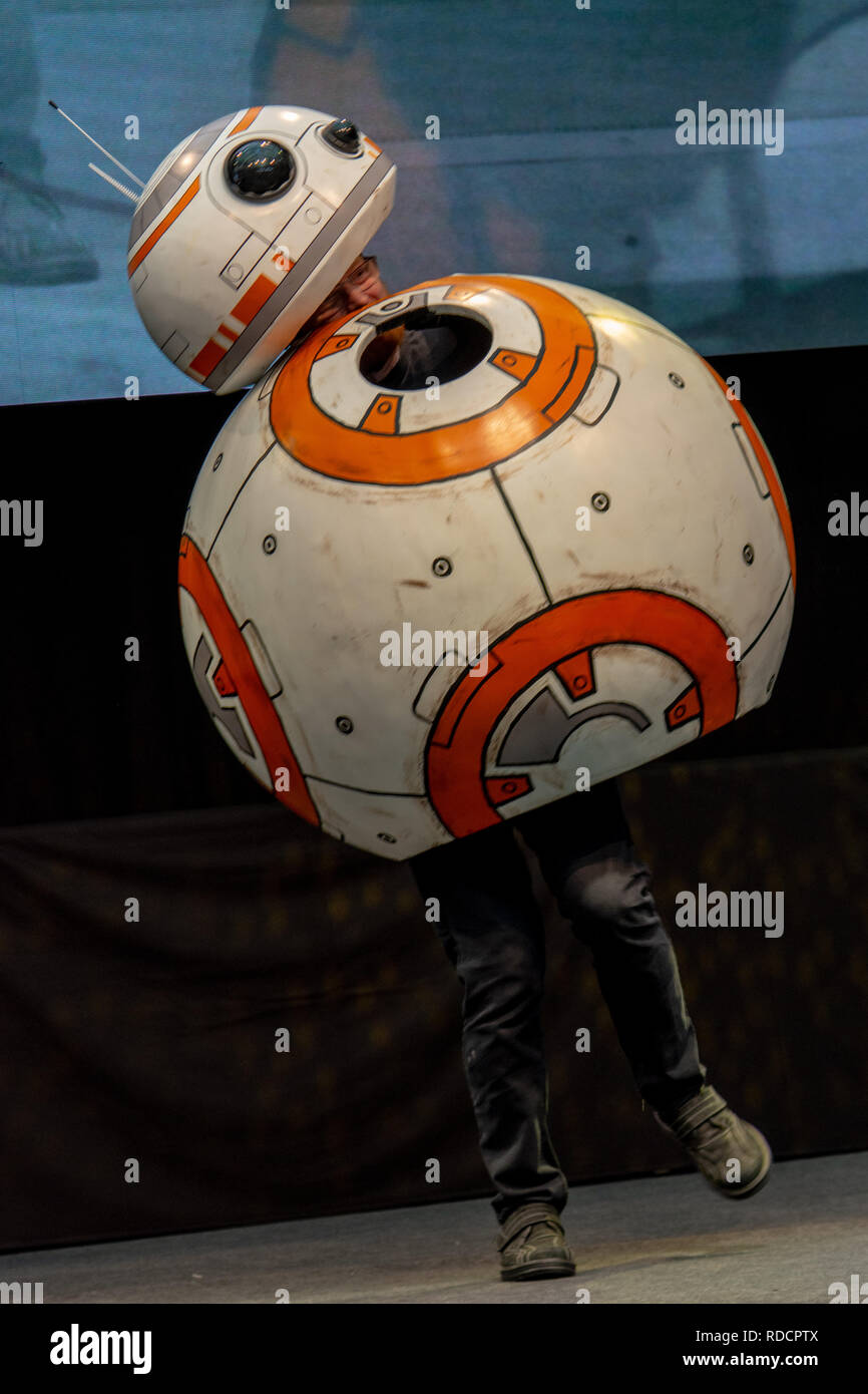 STUTTGART, GERMANY - JUN 30th 2018: Cosplay Contest - BB8 Cosplay by ...
