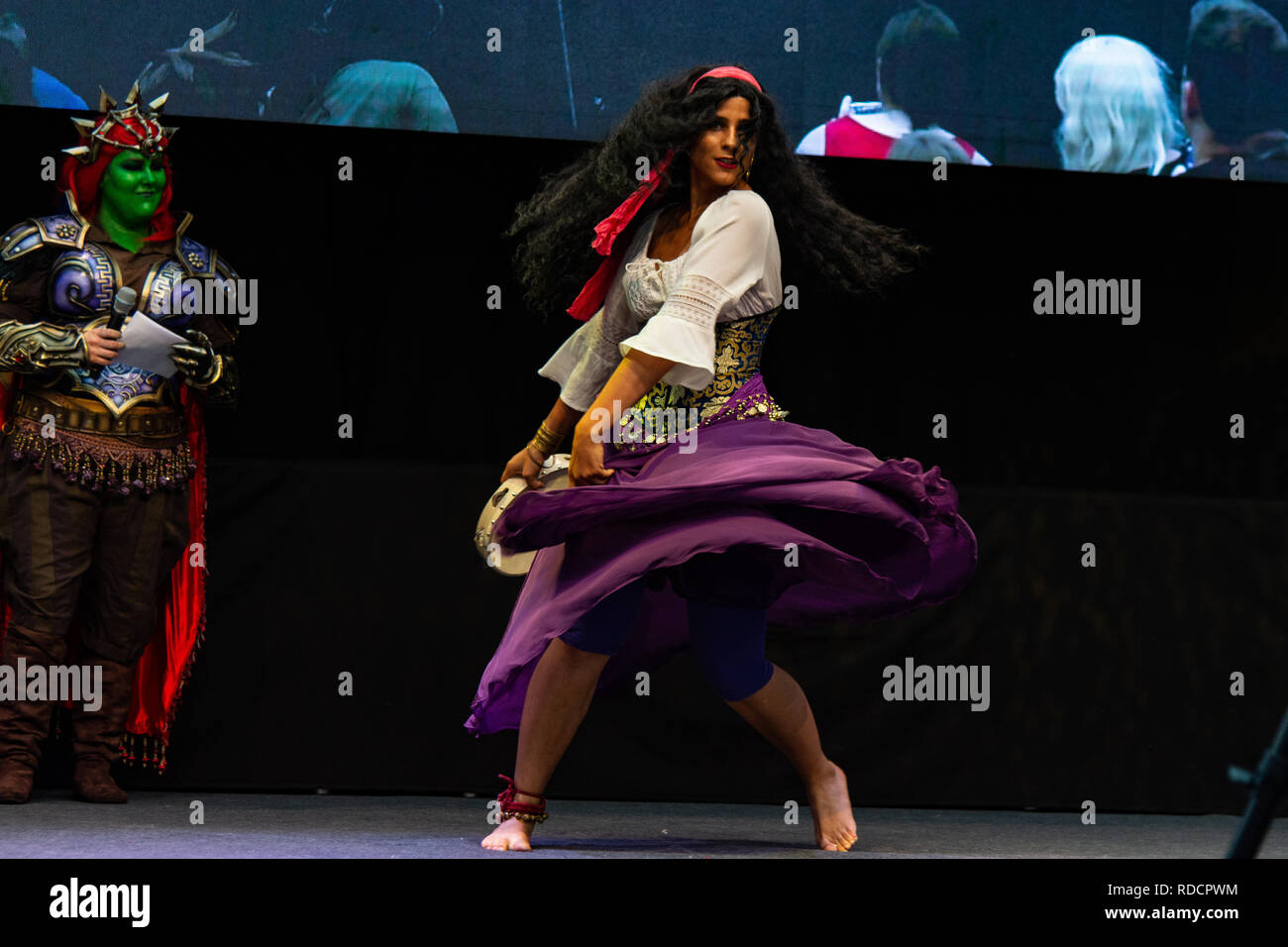 STUTTGART, GERMANY - JUN 30th 2018: Cosplay Contest - Esmeralda from ...