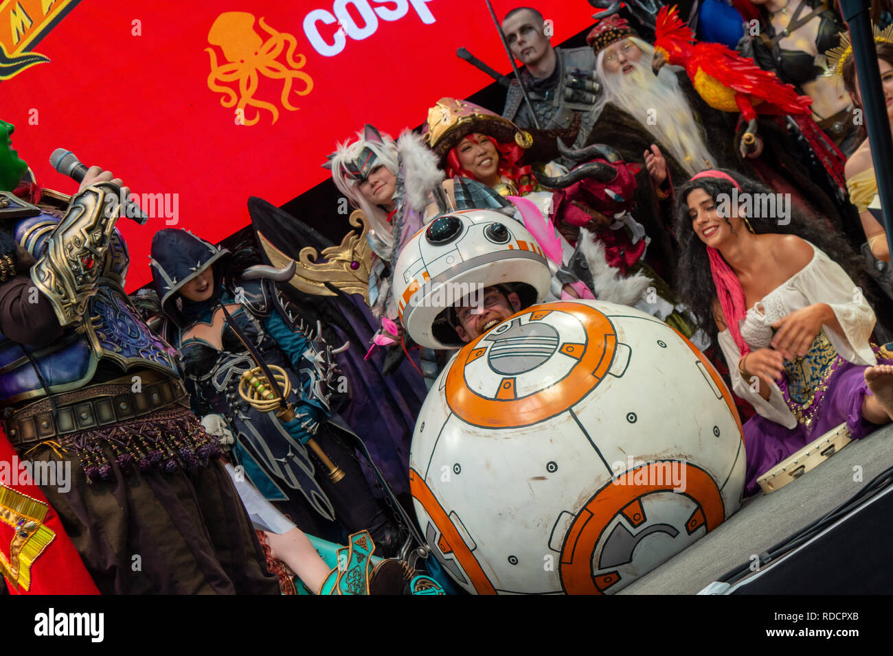 STUTTGART, GERMANY - JUN 30th 2018: Cosplay Contest at Comic Con ...